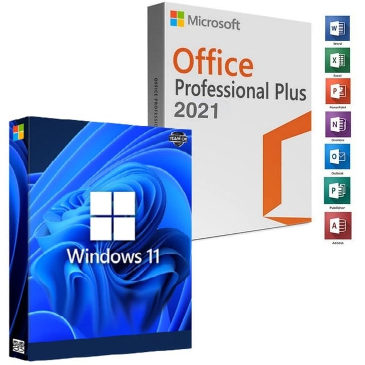 Kit Windows 11 Pro + Office 2021 Plus